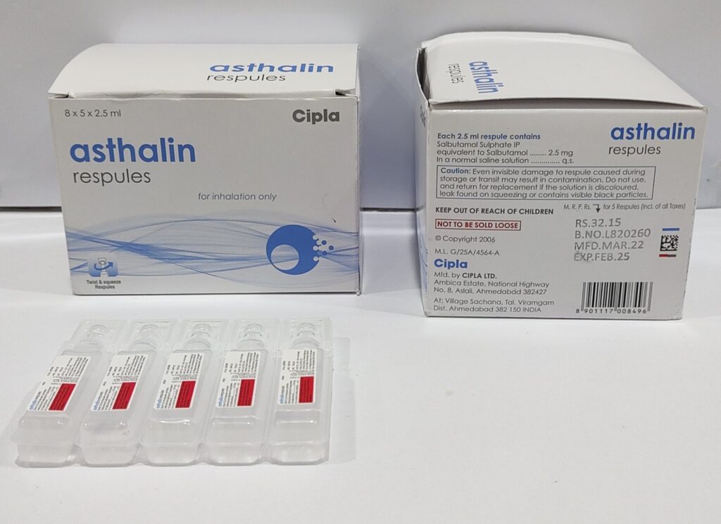 Asthalin Respules, uses, Side Effects, Benefits, Price, Precautions ...
